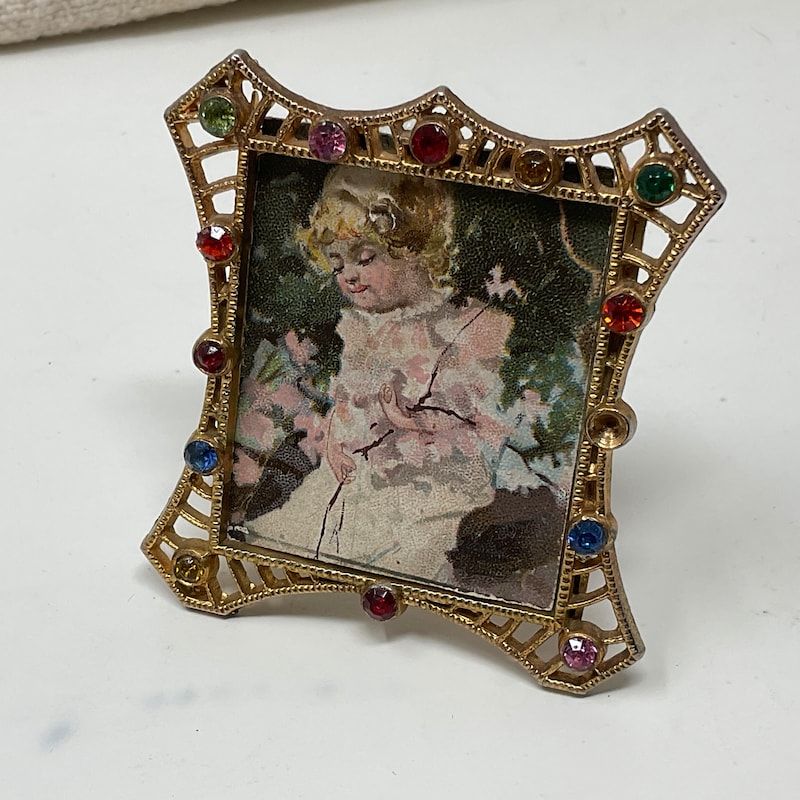 Jeweled Frame - Etsy