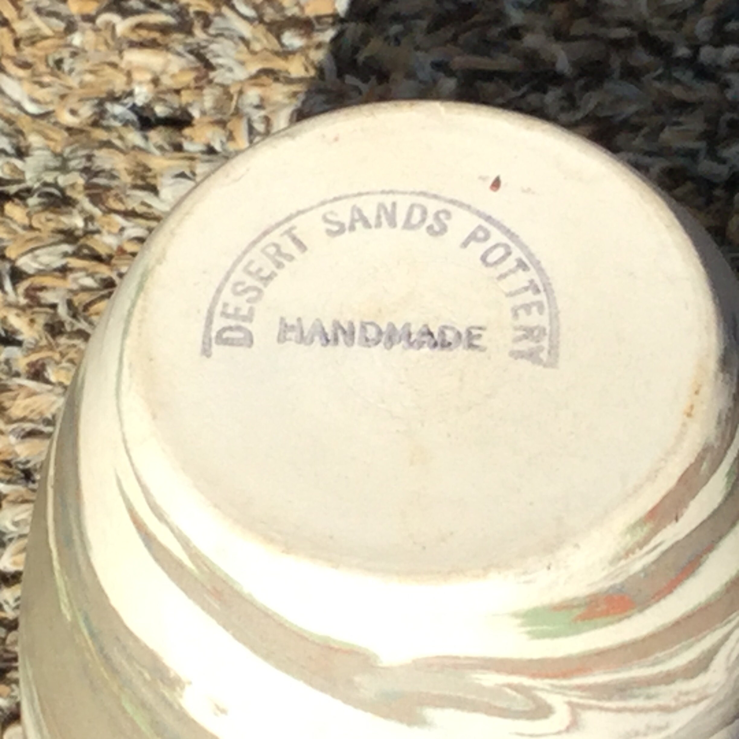 Desert Sands Pottery Vase Boulder City Nevada - Etsy