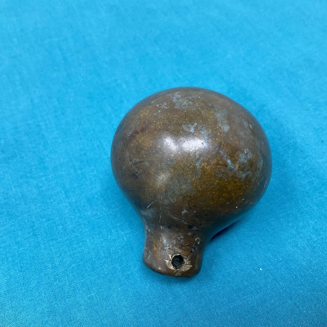 Brass Knob Horse Hame Vintage Harness Walking Stick Top - Etsy