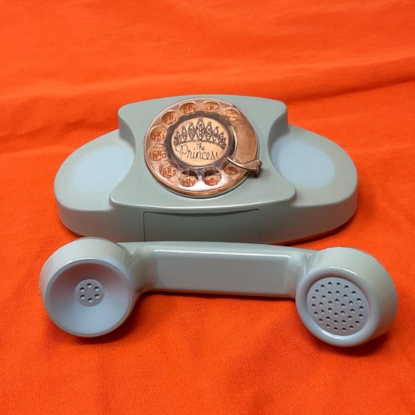 Vintage Princess Telephone - Etsy