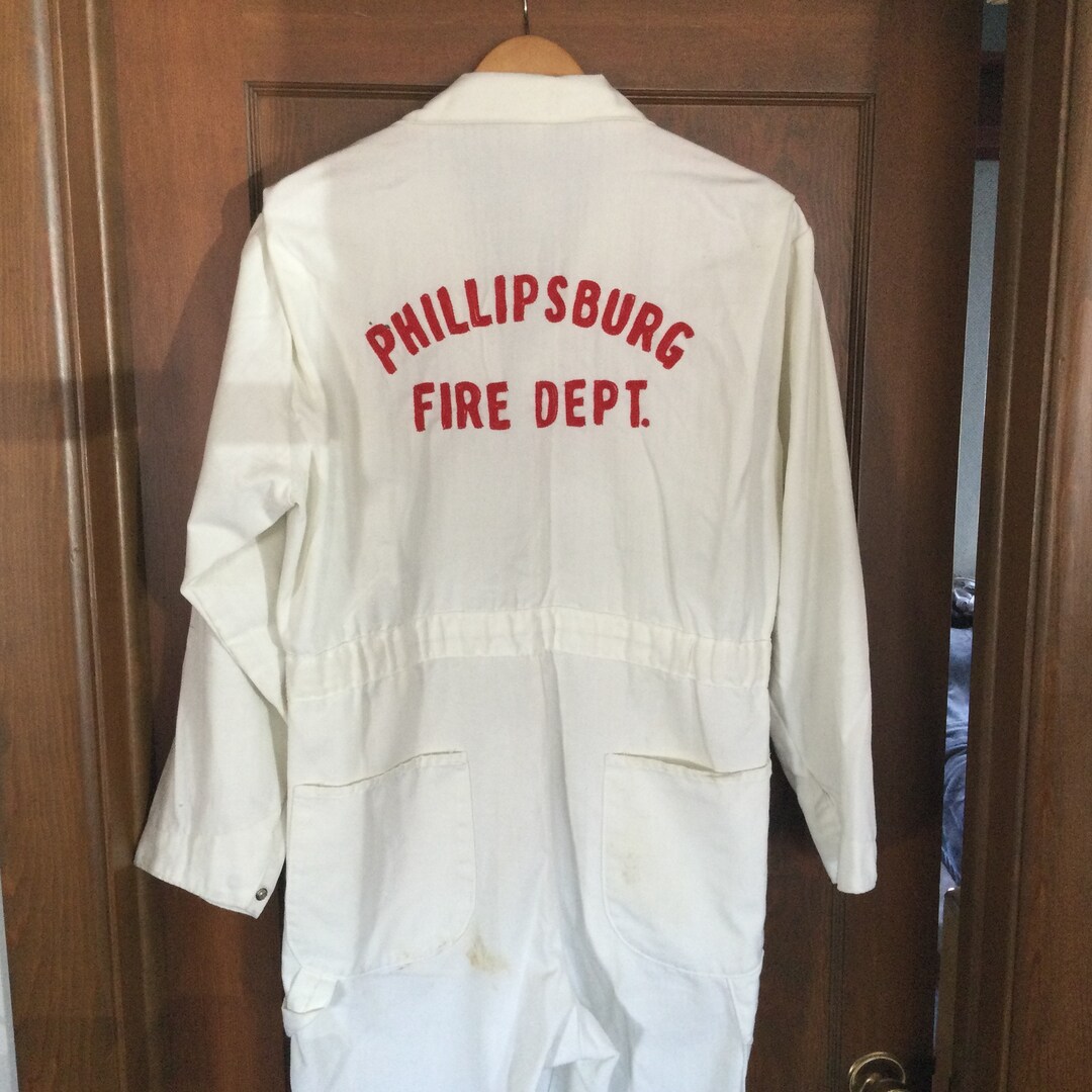 Vintage Fireman Overalls Phillipsburg Kansas - Etsy
