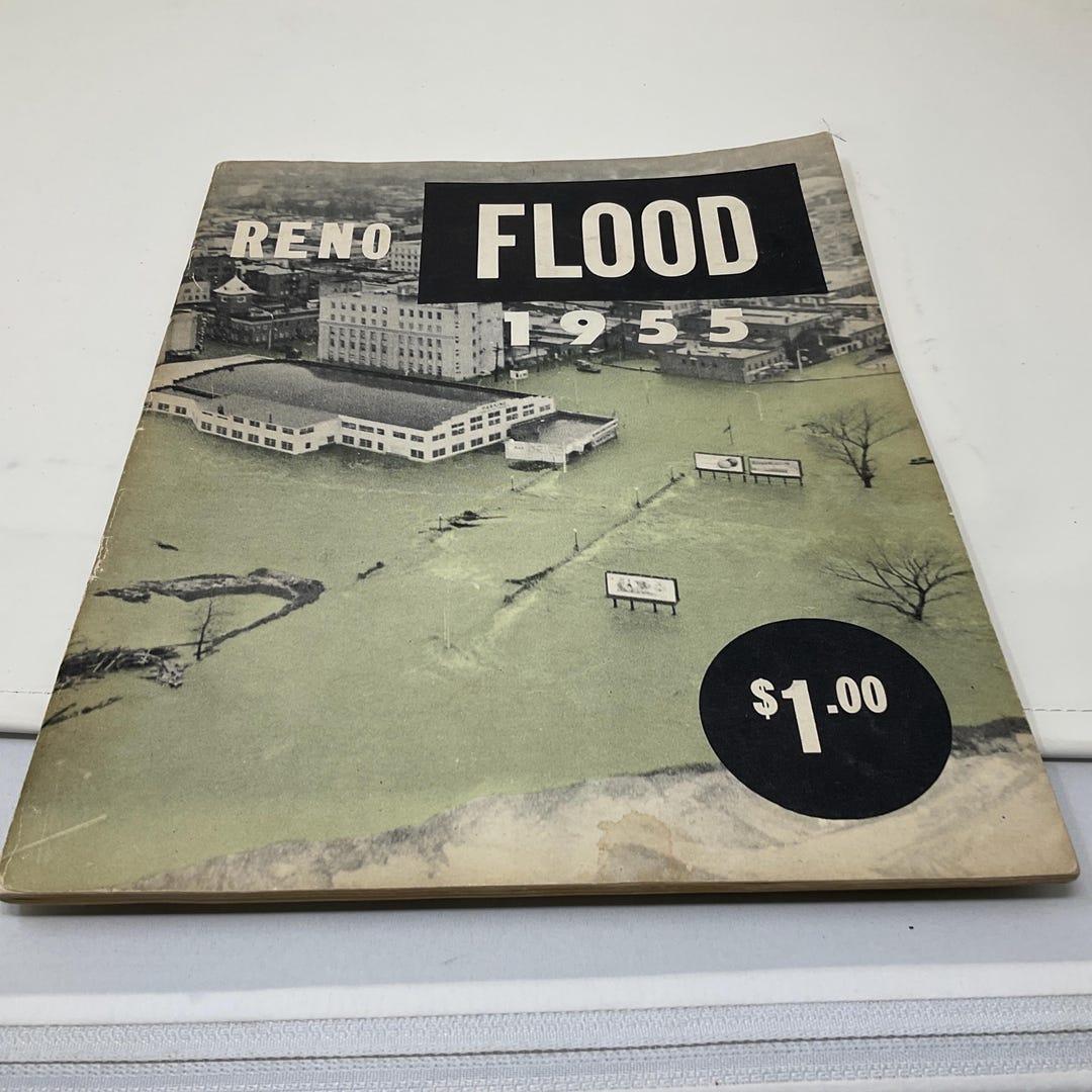 Reno Flood 1955 Pictorial Magazine by Roy Powers and Max Dodge - Etsy