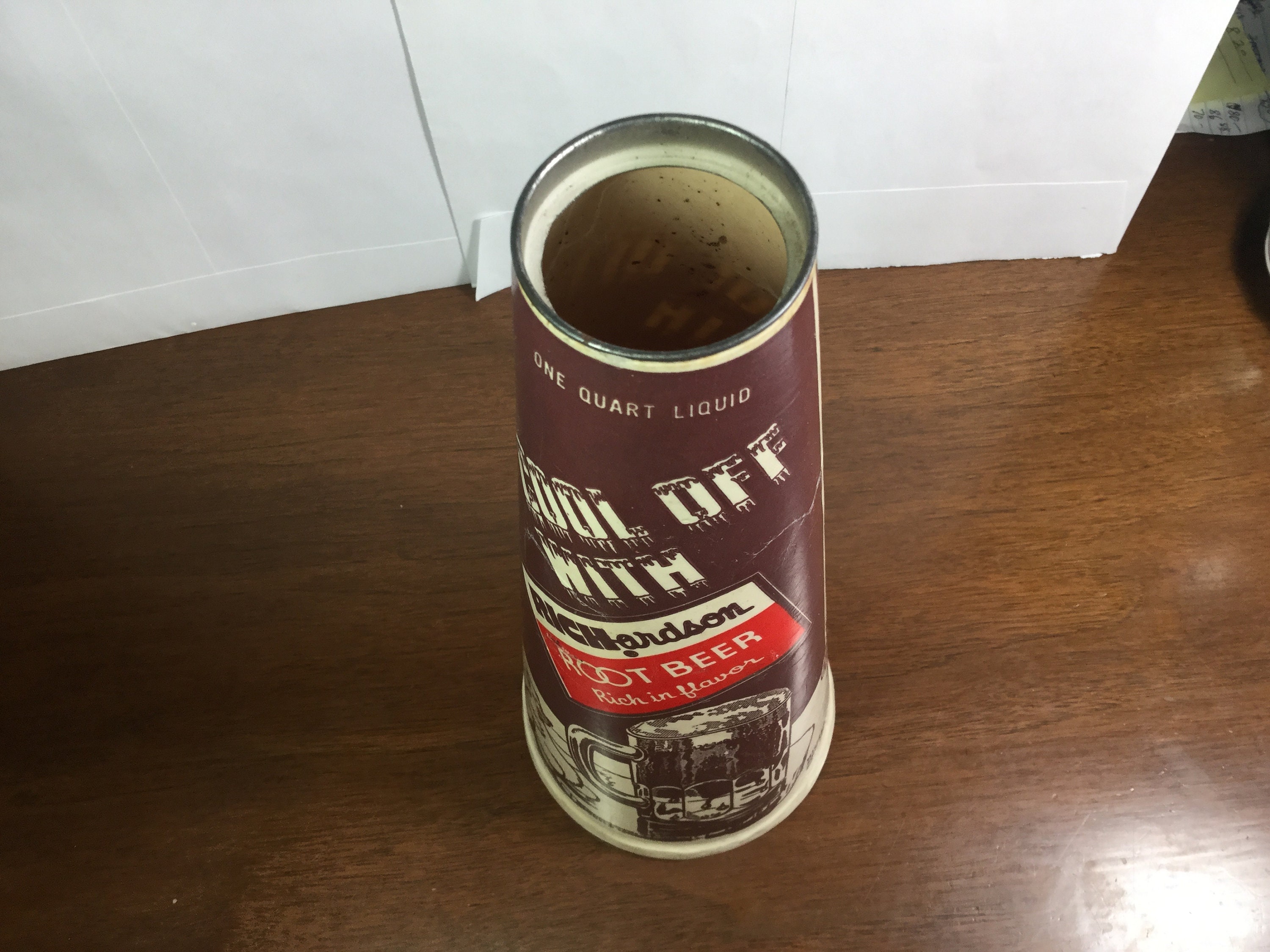Richardson Root Beer Cone Shaped Waxed Quart Container - Etsy