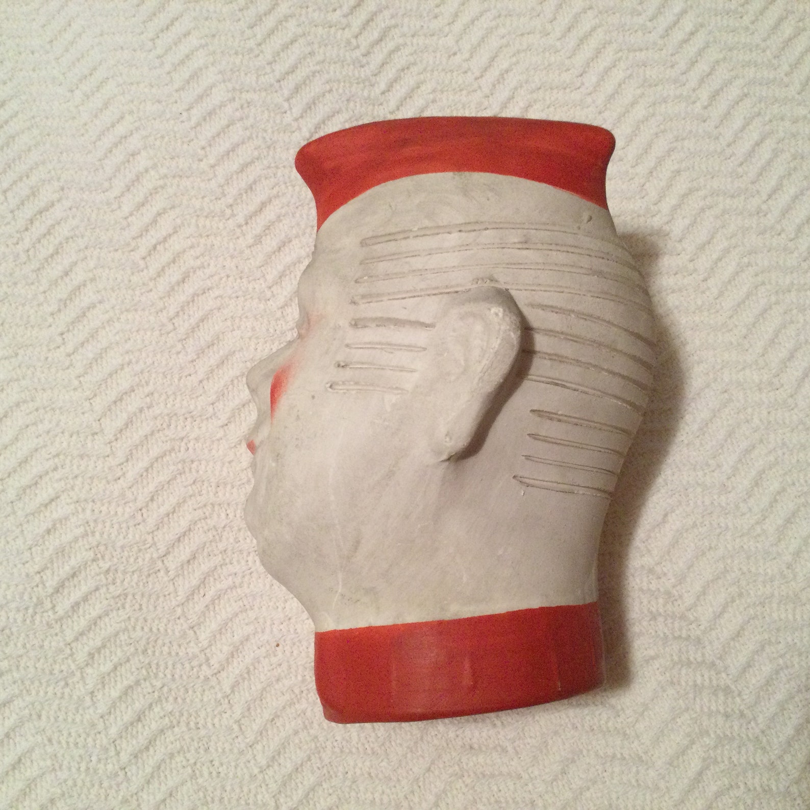 WW II Army Soldier Head Vase Chia Pet Planter - Etsy