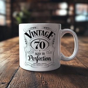 70th Birthday SVG, Seventy, Vintage Birthday, 70, Limited Edition Svg ...