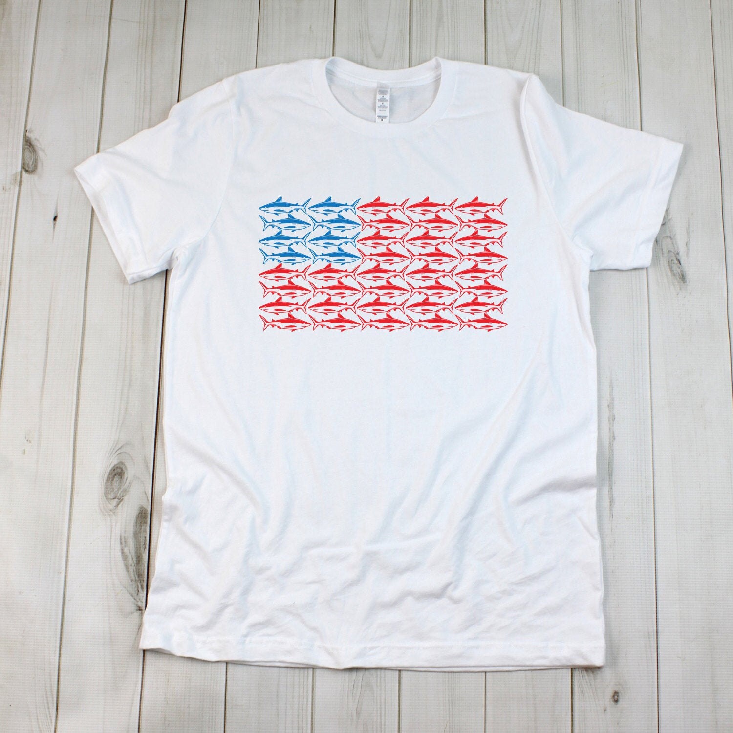 4th of July SVG, Sharks SVG, American Flag Svg, SVG Cut File, Flag Svg ...