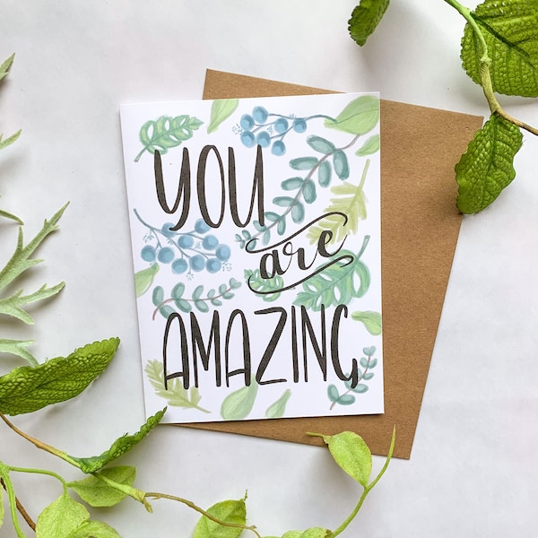 You Are Amazing - Etsy