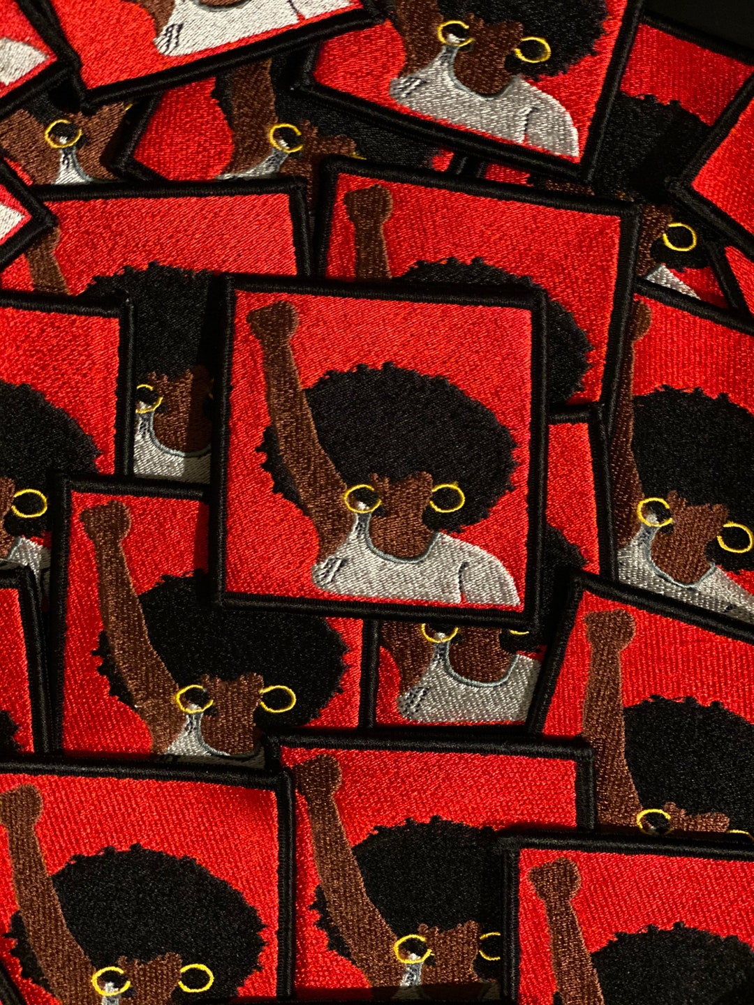 Black Power Sis Embroidered Patch, Iron/sew on Patch - Etsy