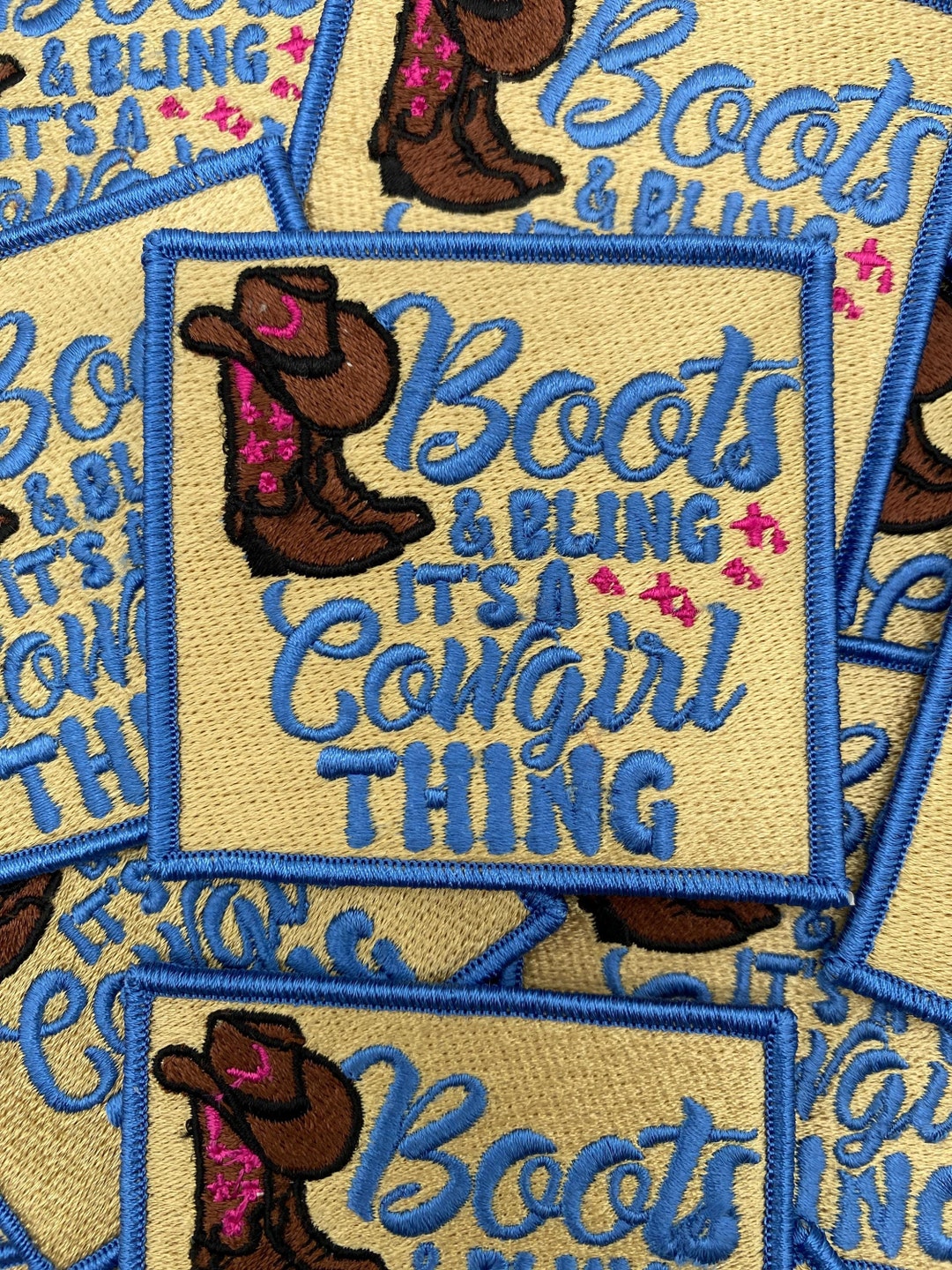 Prideful Patchez, Boots & Bling, Iron on Patch, Sew on Patch ...