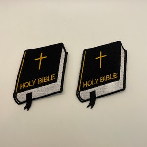 Prideful Patchez, Holy Bible Patch, Iron on Patch, Jacket Patch, Sew on ...