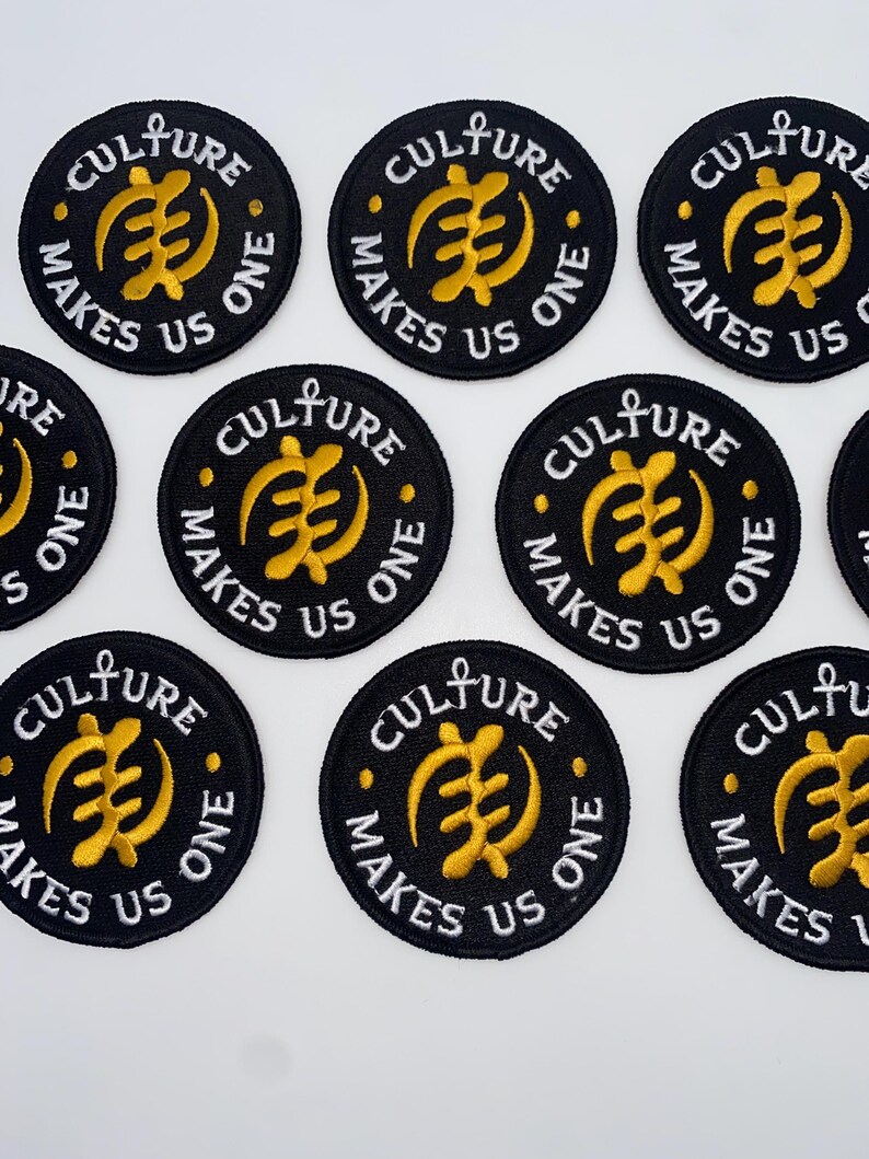 Prideful Patchez, Culture Makes Us One, Iron on Patch, Sew on Patch ...