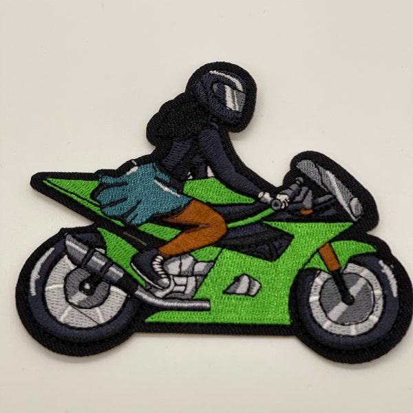 Motorcycle Patch - Etsy