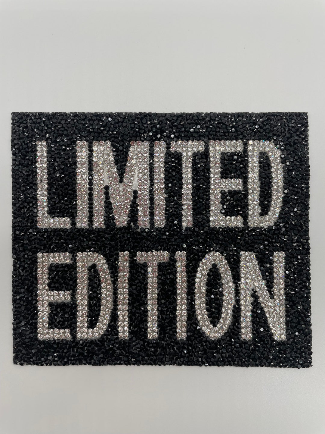 Limited Edition, Rhinestone Patch, Limited, Iron On, Rhinestone - Etsy