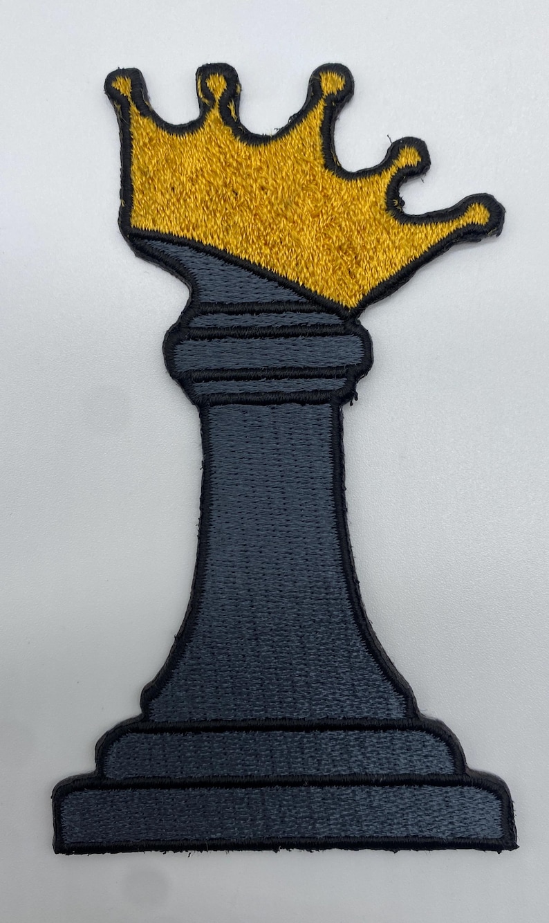 Prideful Patchez, Kingin', Iron on Patch, Sew on Patch, Embroidered ...