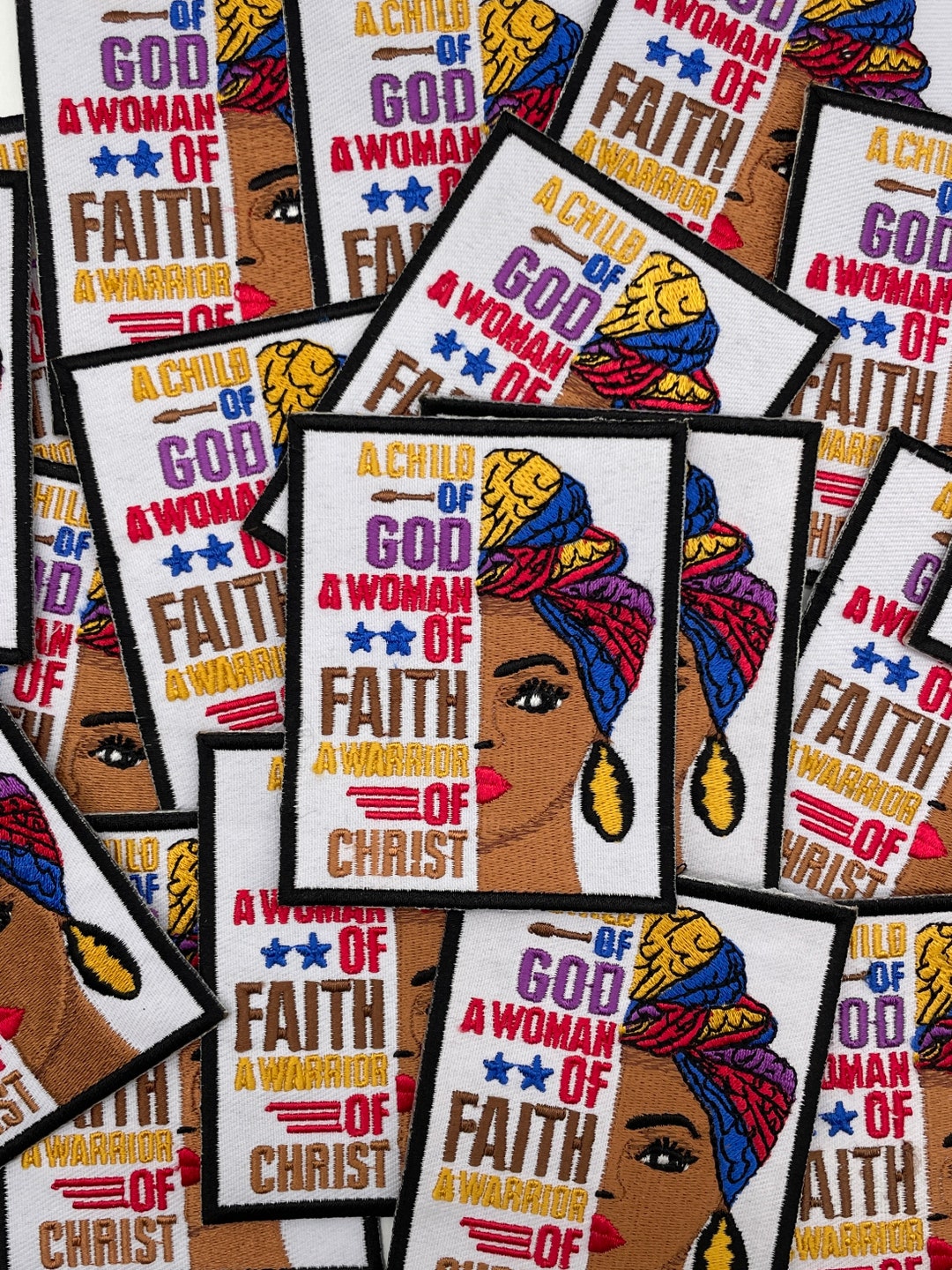 Prideful Patchez, Child of GOD, Iron on Patch, Religion Patch, Sew on ...