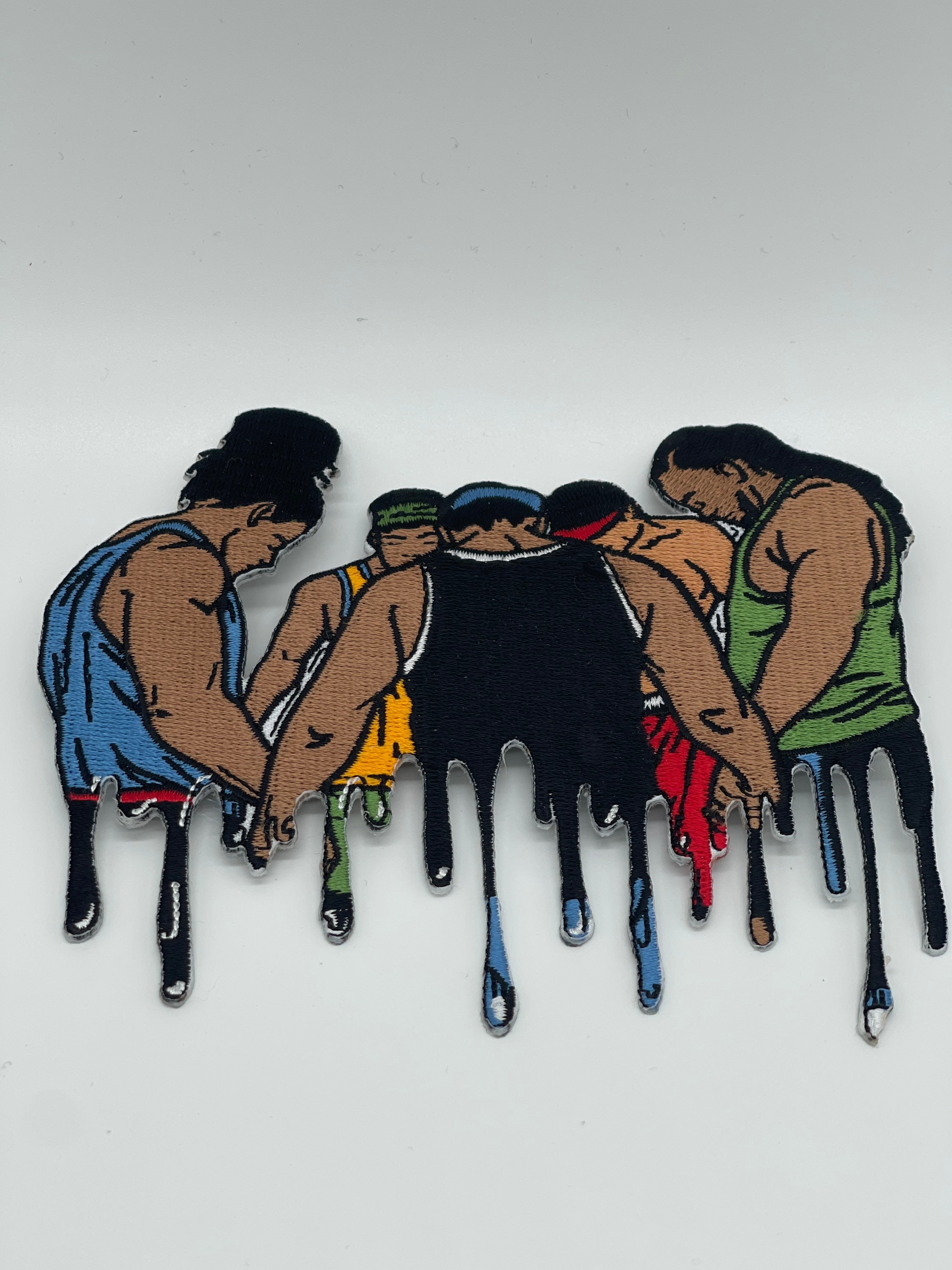 Prideful Patchez, Brothers Iron/sew on Patch, Applique, Embroidery ...