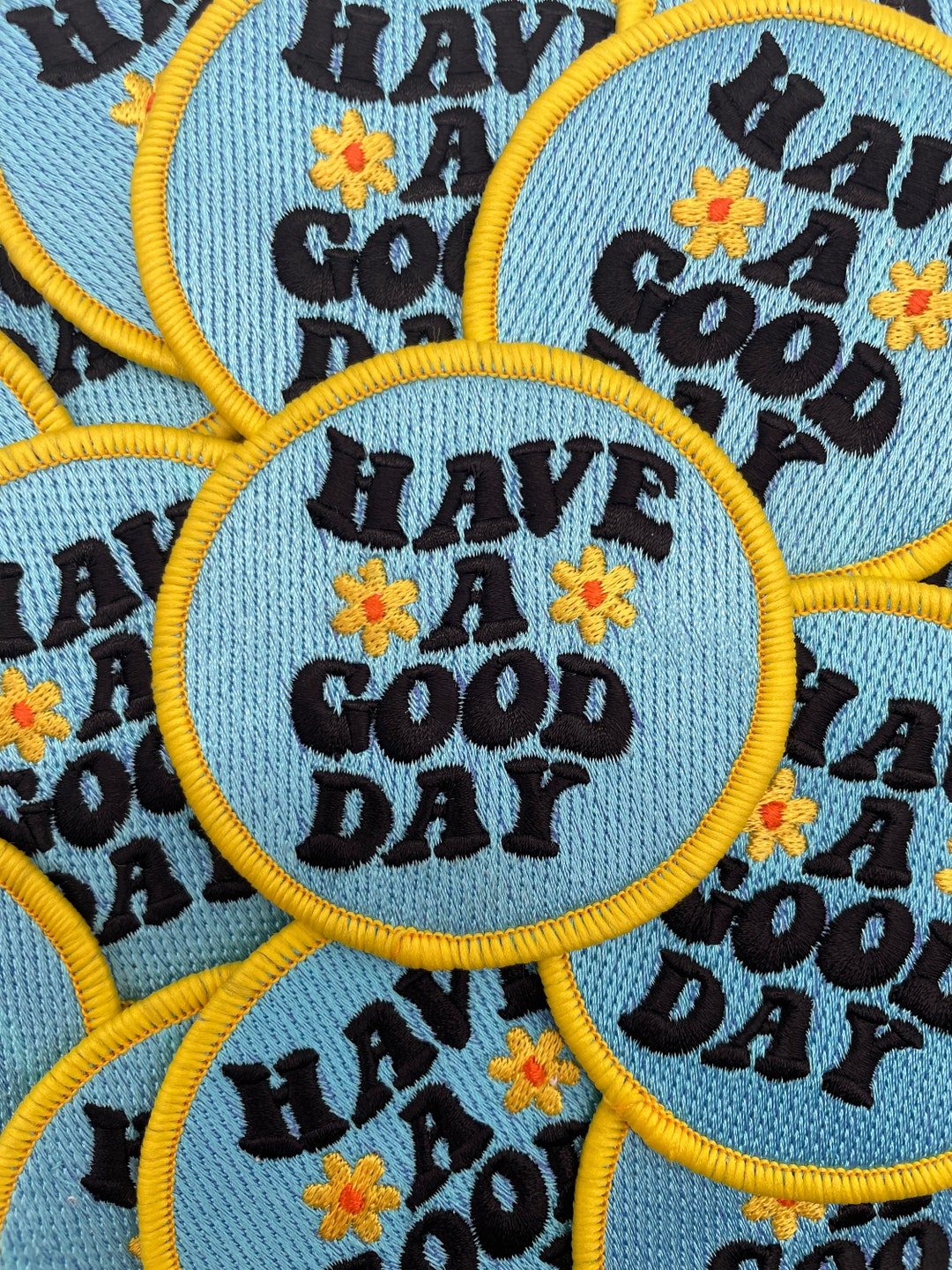 Prideful Patches, Have A Good Day, Iron on Patch, Sew on Patch, DIY ...