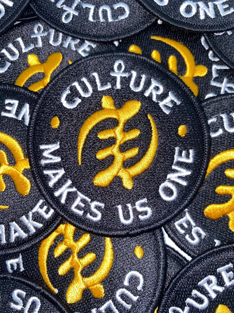 Prideful Patchez, Culture Makes Us One, Iron on Patch, Sew on Patch ...