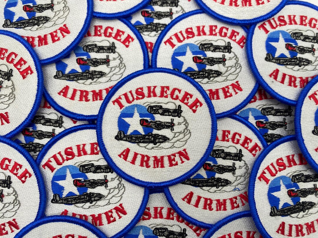 Tuskegee Airmen 3" Iron on Patch, Sew on Patch, Embroidered Patch, Crafting, Crafts, DIY Crafts ...