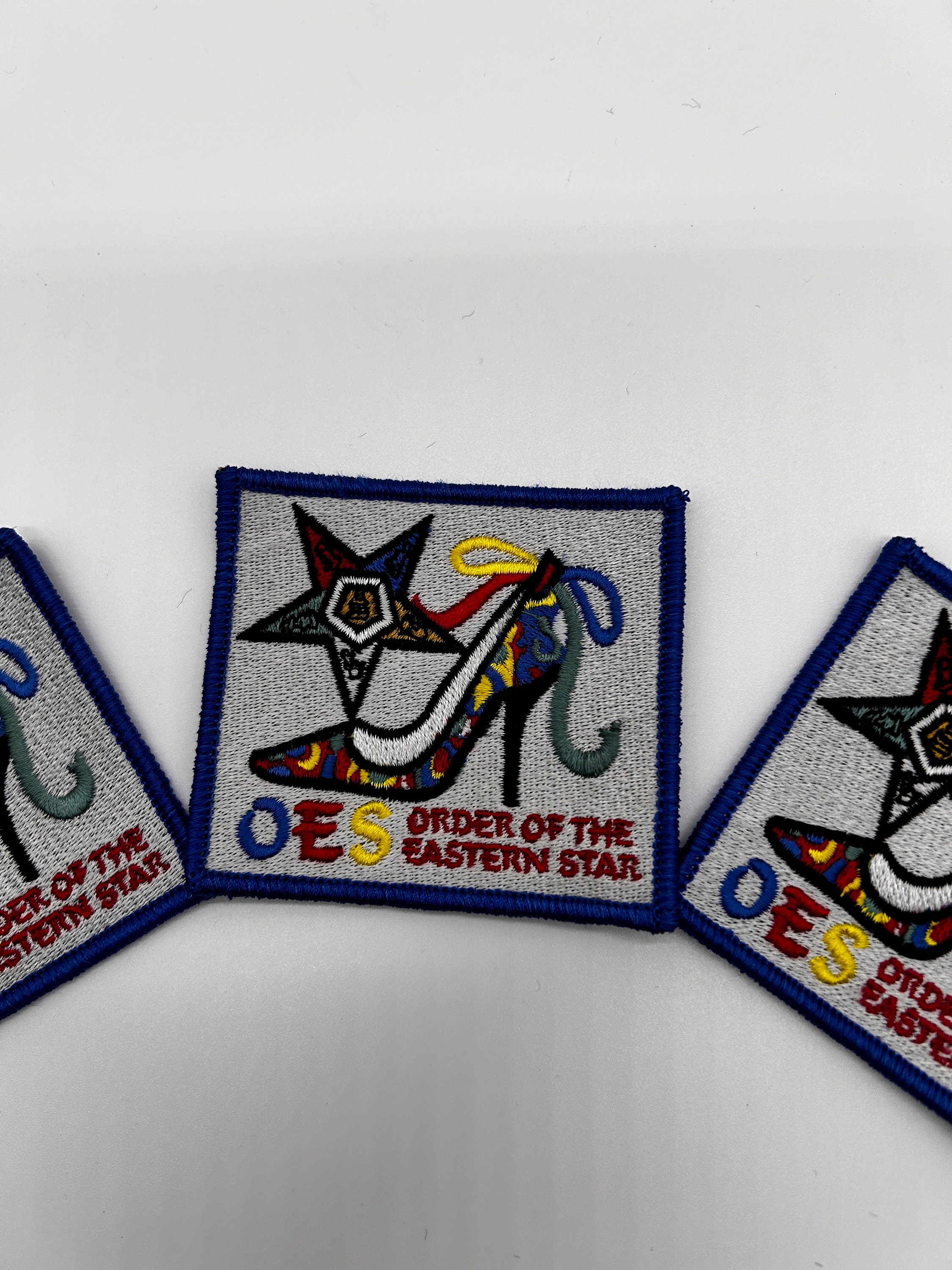 Prideful Patchez Eastern Star Iron on Patch, Sew on Patch, Embroidered ...