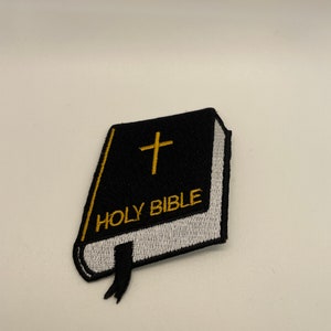 Prideful Patchez, Holy Bible Patch, Iron on Patch, Jacket Patch, Sew on ...