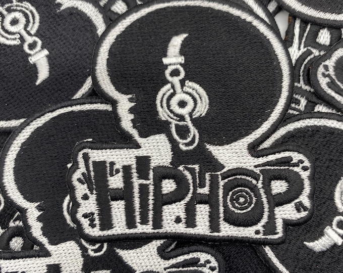 Prideful Patchez, Hip Hop Afro, Iron on Patch, Sew on Patch ...
