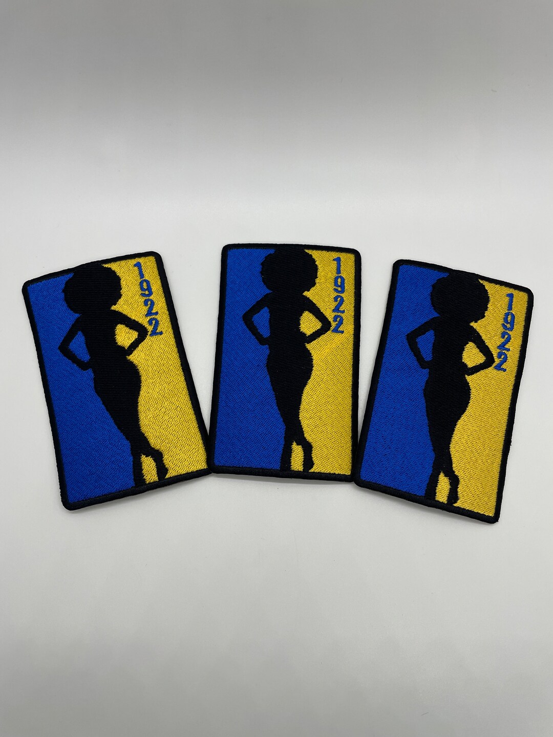 Prideful Patchez 1922 Sorority Iron on Patch, Sew on Patch, Embroidered Patch, Patches for ...