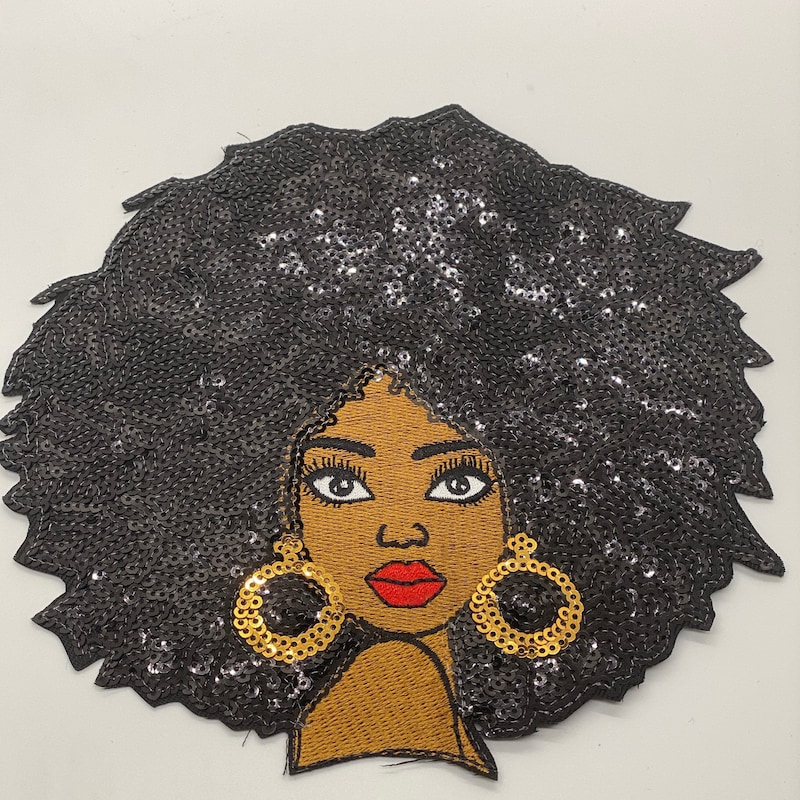 Afro Patch - Etsy