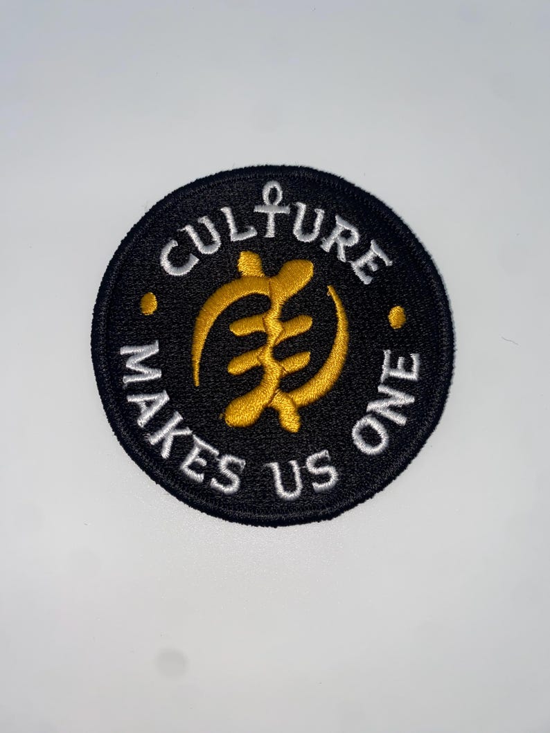 Prideful Patchez, Culture Makes Us One, Iron on Patch, Sew on Patch ...