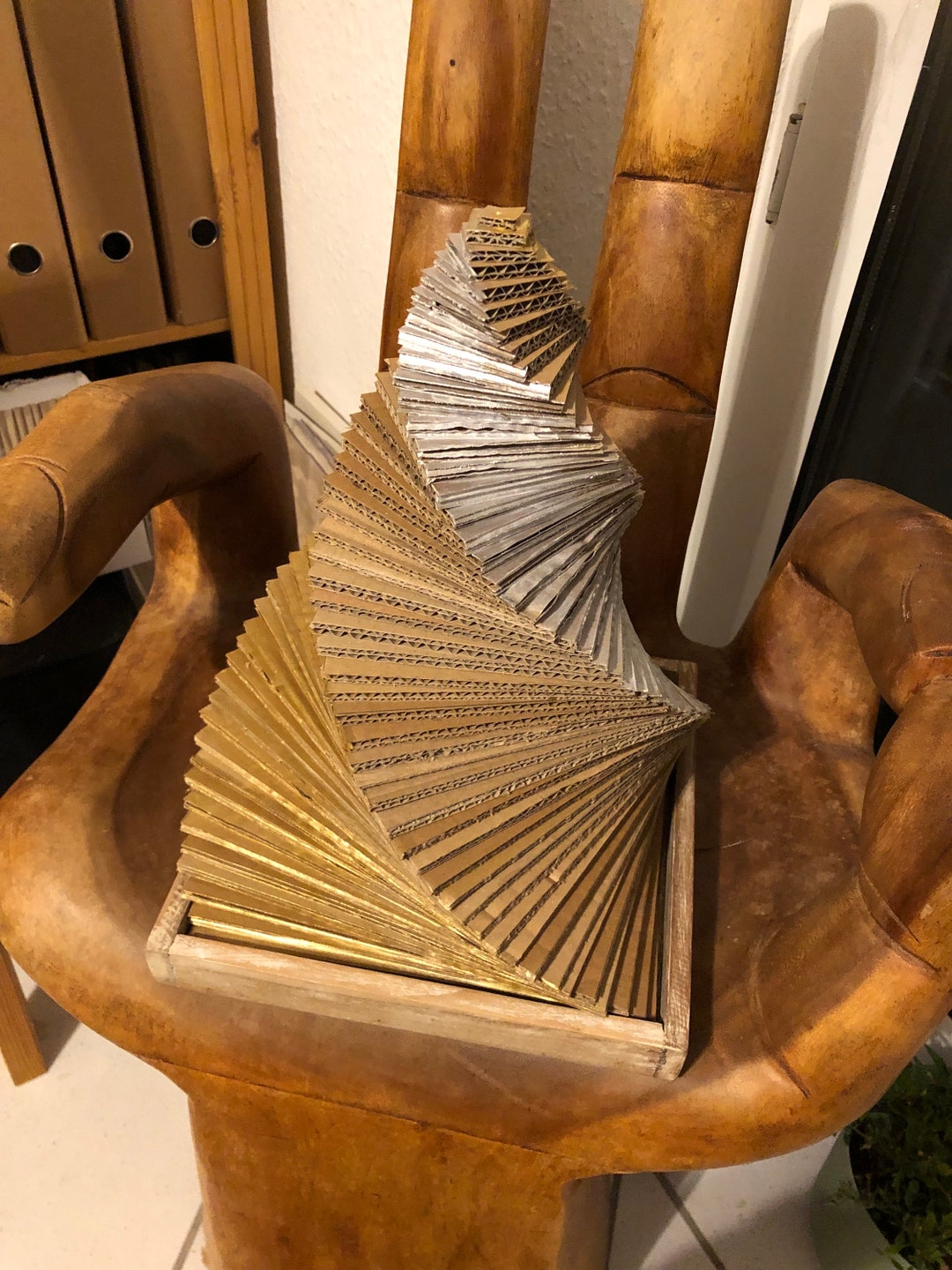 Elf Tower Sculpture Cardboard Art - Etsy