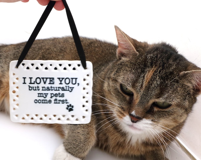 Spooner Creek Cat Ceramic Tile Wall Hanging Cats Regard People as Warm ...