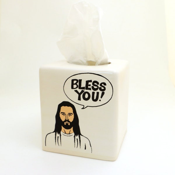 Bless You Tissue Box - Etsy