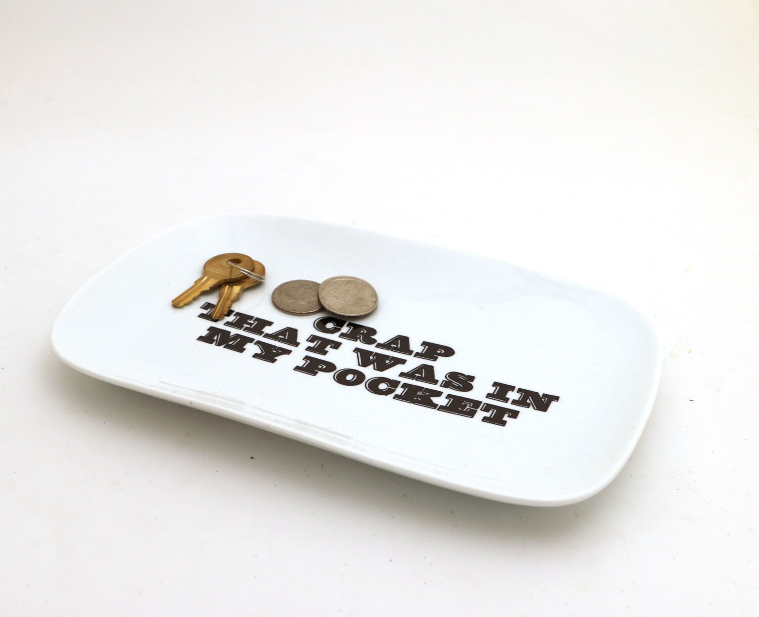 Crap That Was in My Pocket Key Plate Key Holder Gift for | Etsy