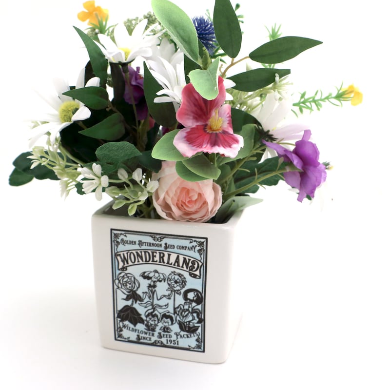 Alice in Wonderland Planter - Etsy