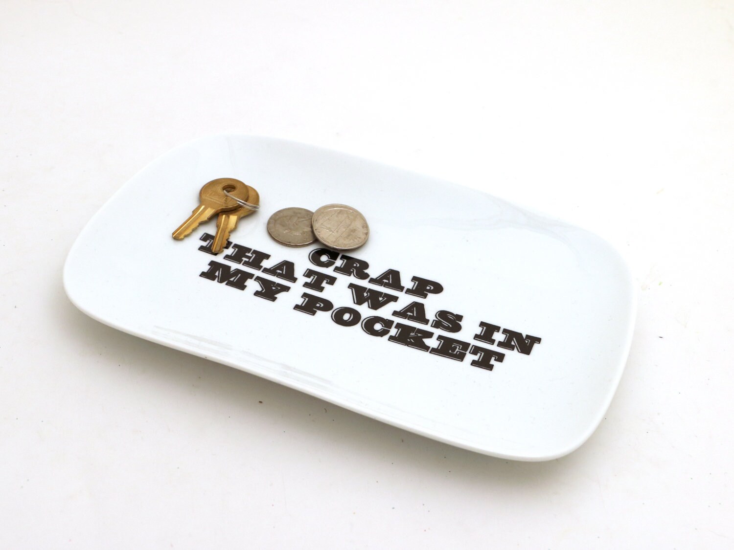 Crap That Was in My Pocket Key Plate Key Holder Gift for | Etsy