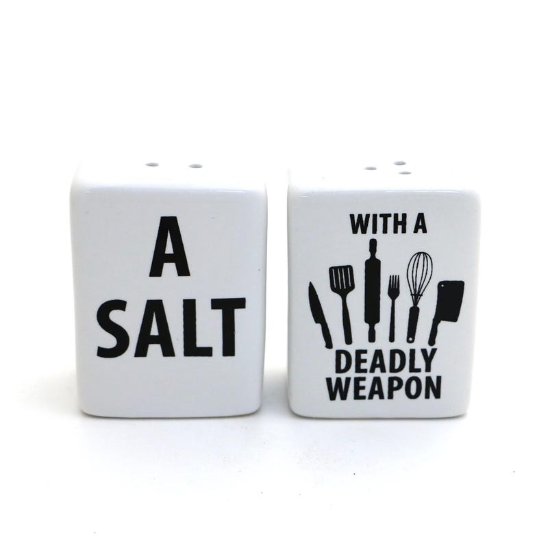 Funny Salt and Pepper Shakers - Etsy