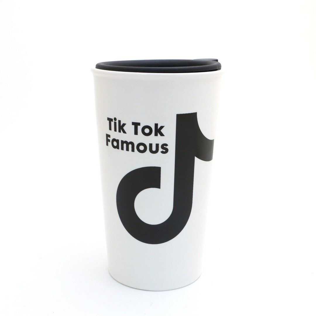 Tik Tok Famous Travel Mug, Ceramic Travel Mug, Influencer, Viral ...