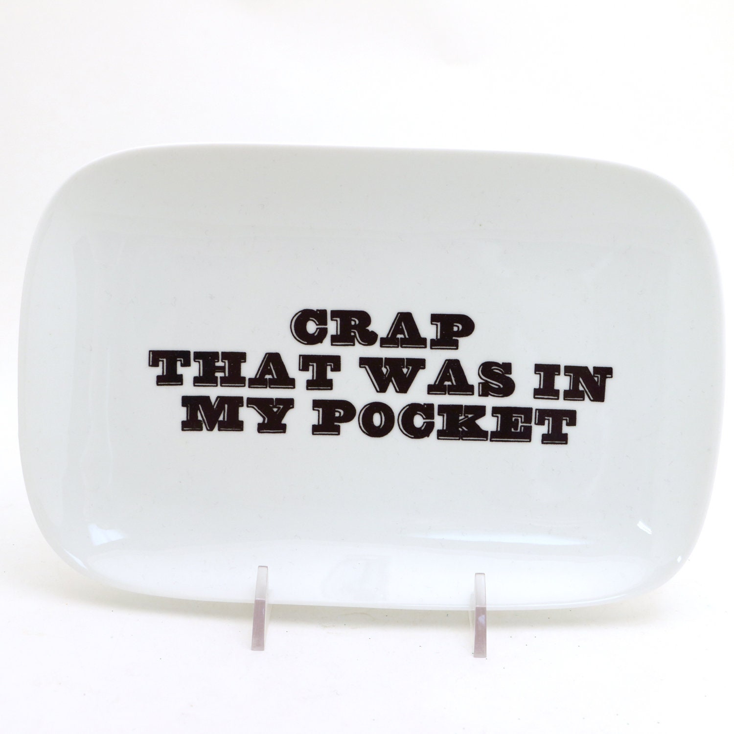 Crap That Was in My Pocket Key Plate Key Holder Gift for | Etsy