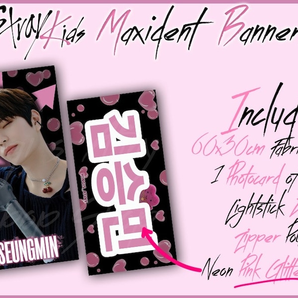 Stray Kids Felix Slogan Banner - Etsy UK