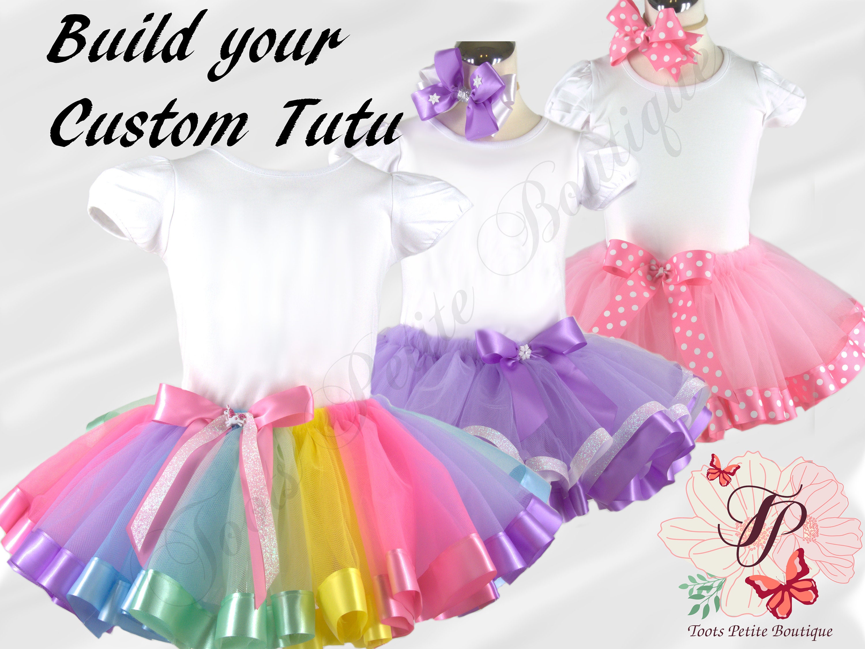 Custom Personalized Tutus Hand Made Embroidered for Birthdays - Etsy