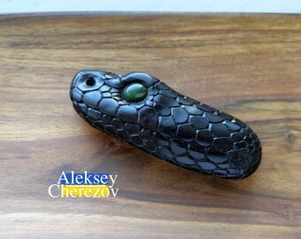 Wooden Barrette Snake Wood Carved Hair Clips Hairgrips - Etsy