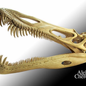 Suchomimus, Dinosaurus Skull ,paleontologi, Paleoart. Loft Tabletop ...