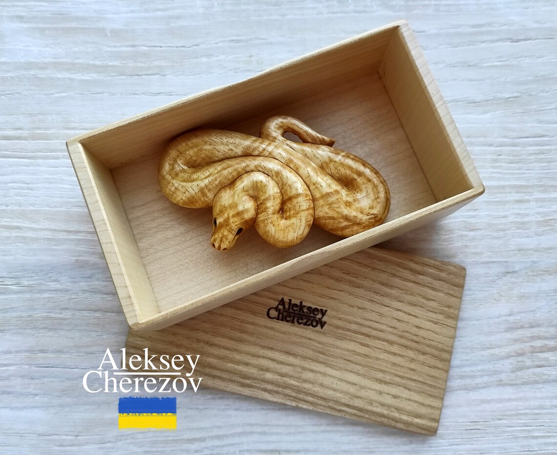 Wooden Barrette Snake Wood Carved Hair Clips Hairgrips - Etsy