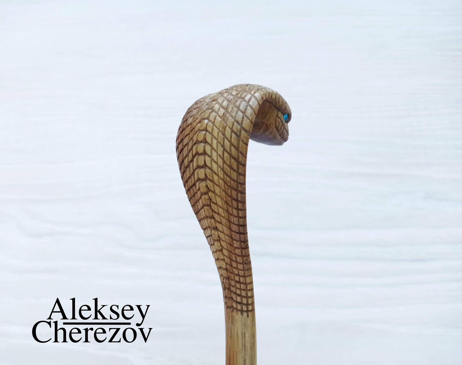 Carved Wooden Hair Stick Cobra Hair Chopsticks Wood Hair Pin - Etsy