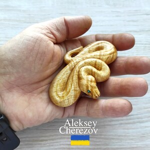 Wooden Barrette Snake Wood Carved Hair Clips Hairgrips - Etsy