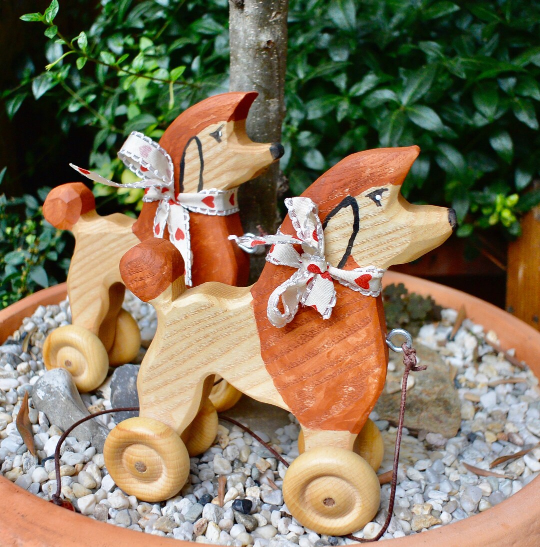 Donna the Poodle Lady Wooden Roll Poodle Waldorf - Etsy