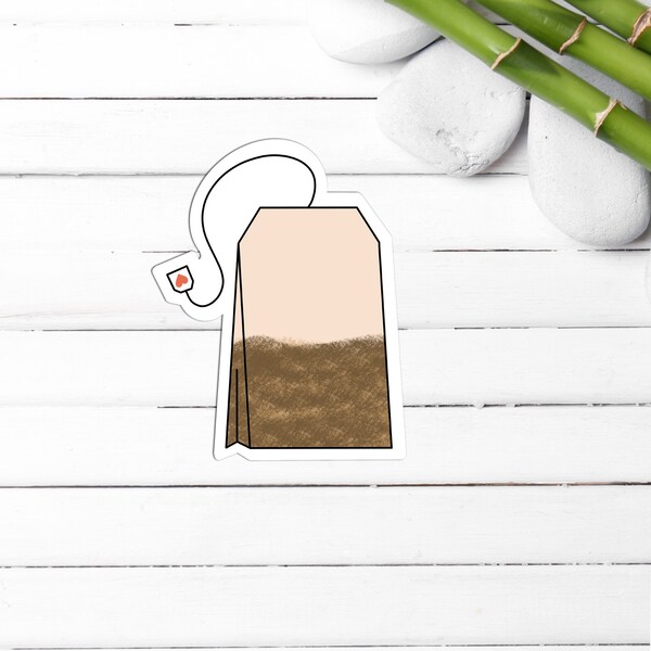 Tea Bag Stickers - Etsy