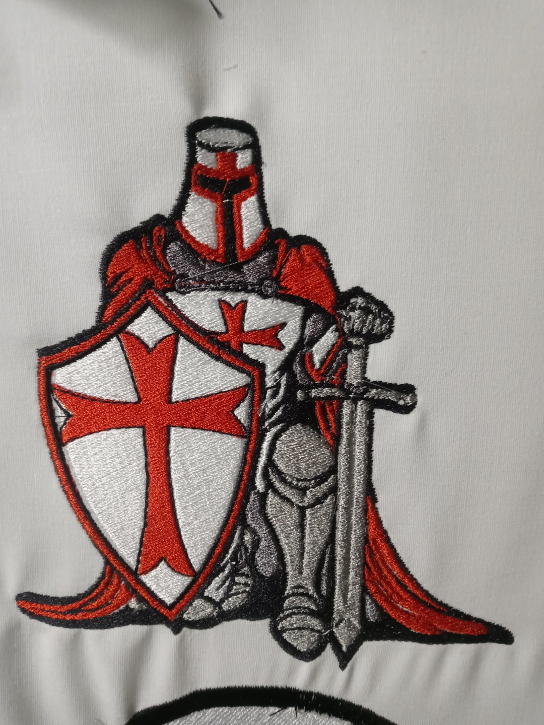 Templar Patch Iron on 3x5 - Etsy