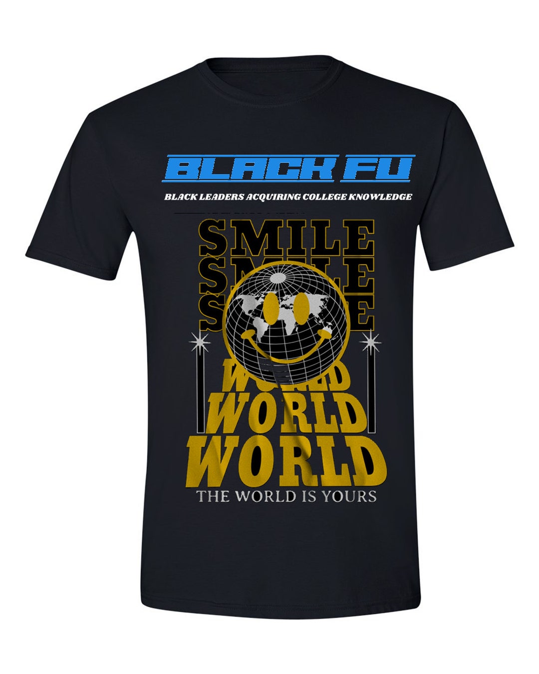 BLACK FU T SHIRT - Etsy