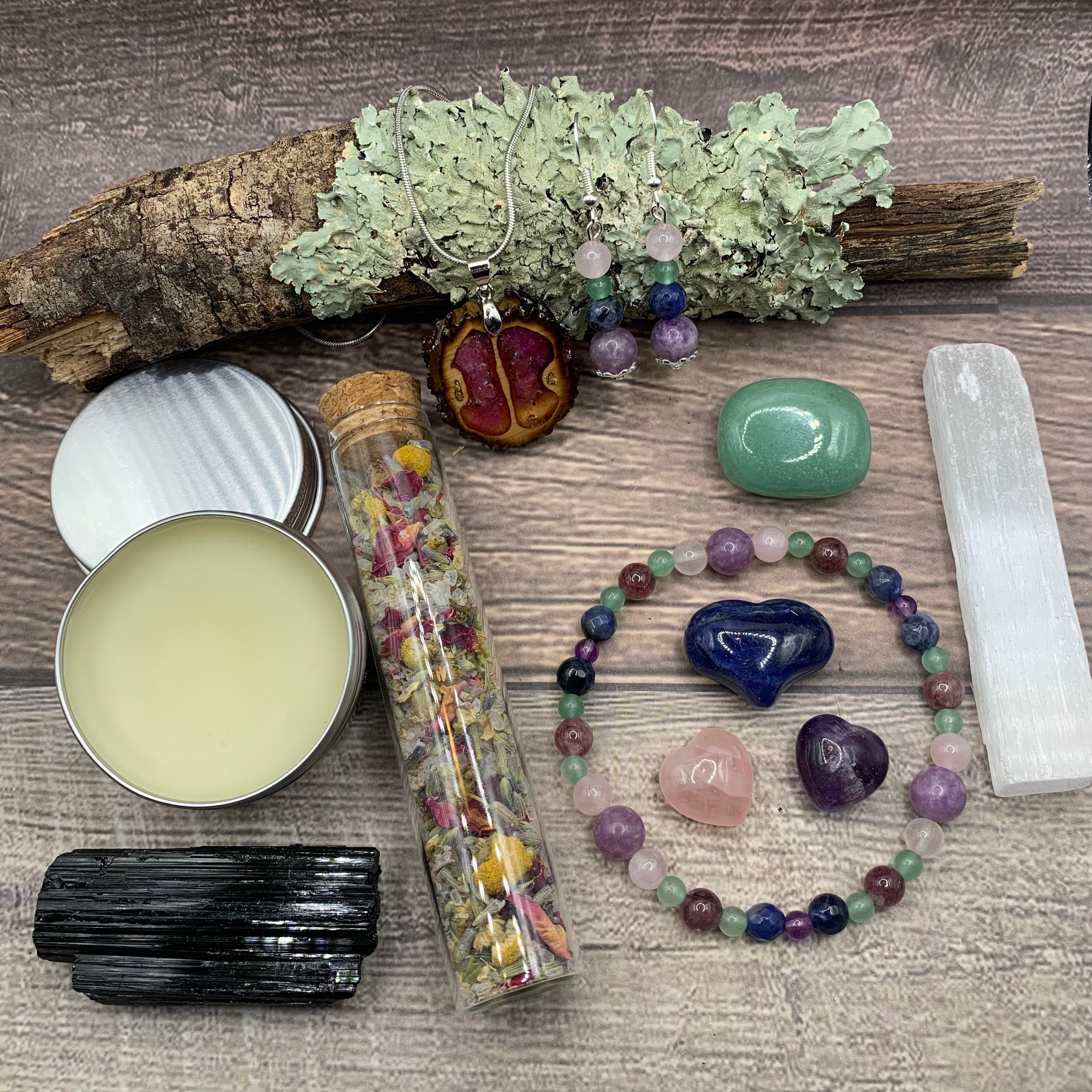 Self Care Box Stress Relief Box Gift Set Orgone Art | Etsy